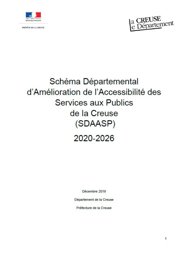 Schémas départementaux | Conseil départemental de la Creuse